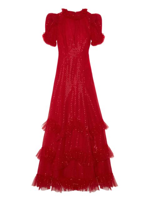 THE VAMPIRE’S WIFE THE RUBY SLIPPER SKY ROCKET DRESS | REVERSIBLE