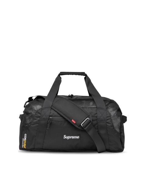 Supreme logo-patch duffle bag | REVERSIBLE