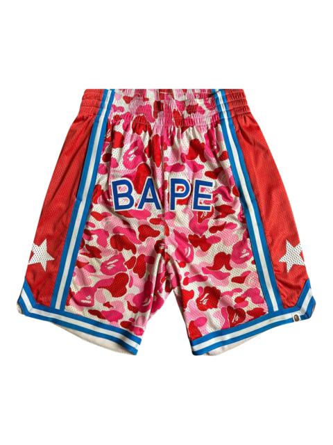 A BATHING APE® BAPE Basketball Shorts 'Pink' | REVERSIBLE