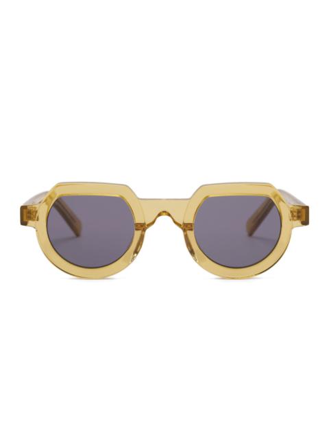 BRAIN DEAD Tani Post Modern Primitive Eye Protection - Caramel | REVERSIBLE