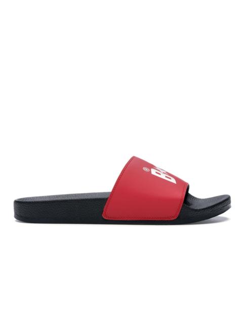 A BATHING APE® A Bathing Ape Bape Sta Slide Black Red | REVERSIBLE