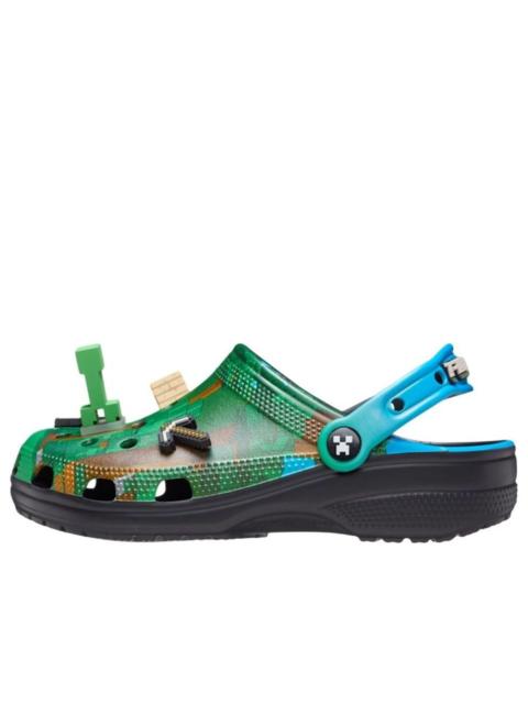 crocs Crocs x Minecraft Clog 'Green Black' 210829-90H | REVERSIBLE