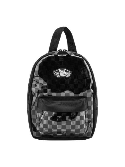 Vans (WMNS) Vans Check Me Out Mini Backpack 'Black' VN0A5LHHBLK | REVERSIBLE