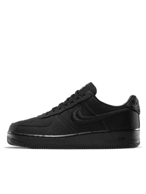 Nike Nike Stussy x Air Force 1 Low 'Triple Black' CZ9084-001 | REVERSIBLE