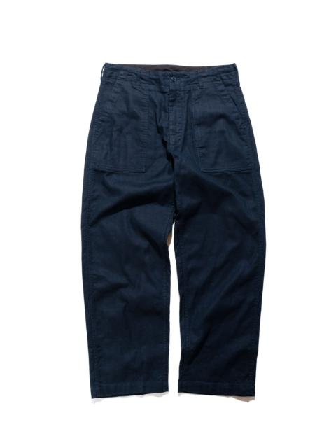 Engineered Garments Fatigue Pant Dark Navy CL Java Cloth | REVERSIBLE