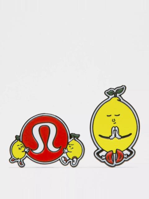 lululemon Collectible Pins *2 Pack | REVERSIBLE