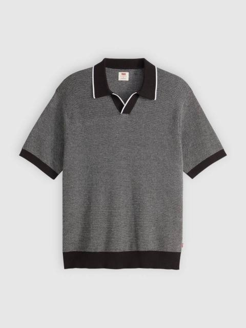 Levi's SKIPPER KNIT POLO SHIRT | REVERSIBLE