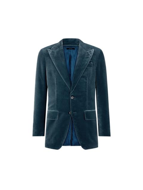 TOM FORD LIGHT VELVET ATTICUS JACKET | REVERSIBLE