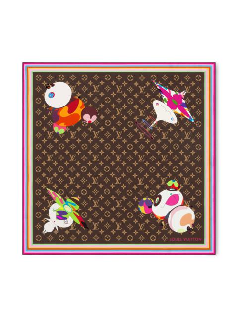 Louis Vuitton LV x TM Monogram Superflat Characters Square 70 | REVERSIBLE