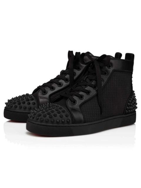 Christian Louboutin Lou Spikes 2 BLACK/BLACK MAT | REVERSIBLE