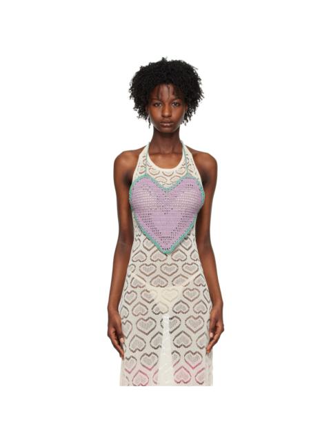 MARCO RAMBALDI SSENSE Exclusive Purple Heart Camisole | REVERSIBLE