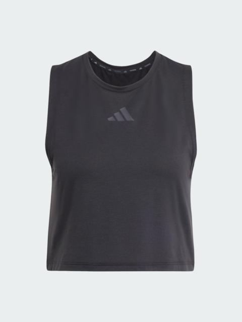 adidas Power 3-Stripes Boxy Tank Top | REVERSIBLE