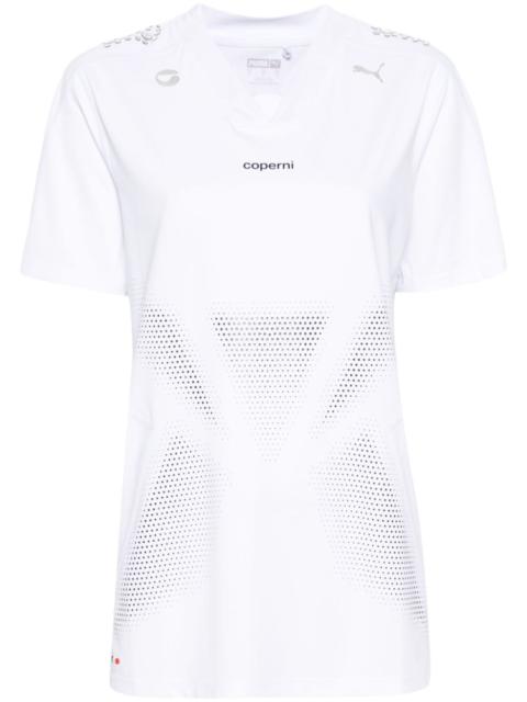 COPERNI X Puma rubberised-logo T-shirt | REVERSIBLE