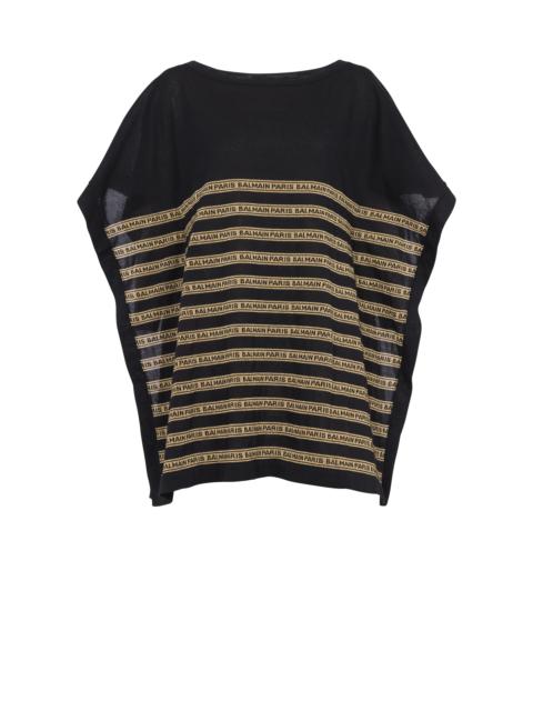 Balmain Balmain logo beach dress | REVERSIBLE