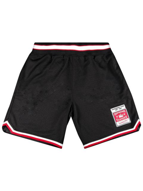 Supreme Supreme x Mitchel And Ness Basketball Short 'Black' | REVERSIBLE