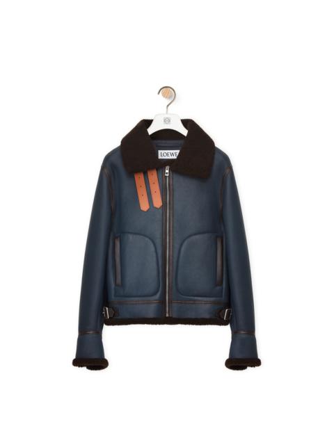 Loewe Aviator jacket in shearling | REVERSIBLE