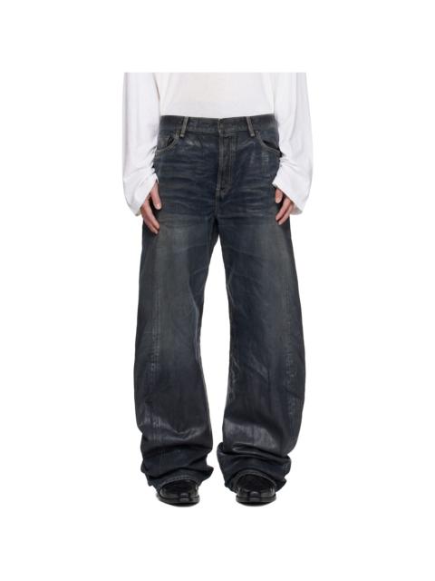 Acne Studios Black Loose Fit 2006M Jeans | REVERSIBLE