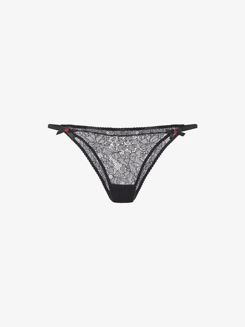 Agent Provocateur Lorna low-rise lace briefs | REVERSIBLE