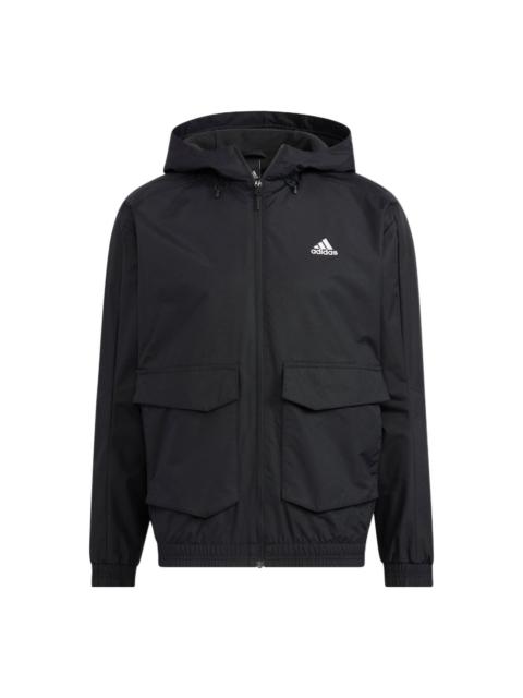 adidas adidas Th Utili Wvjkt Jacket 'Core Black' HN9033 | REVERSIBLE