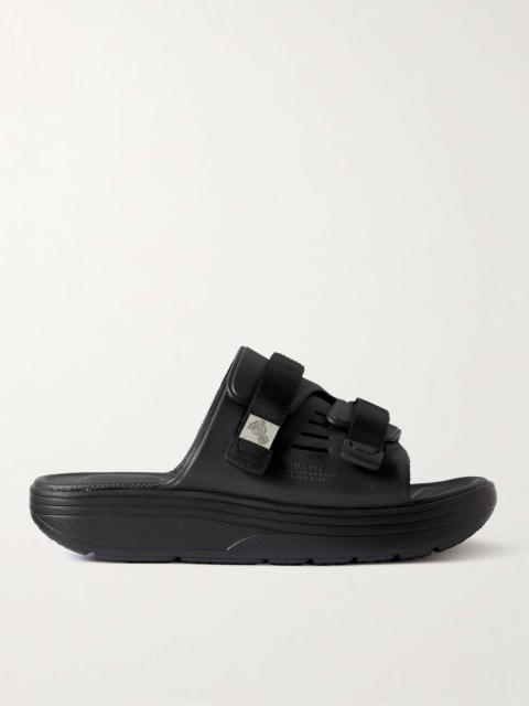 Suicoke Webbing-Trimmed Rubber Slides | REVERSIBLE