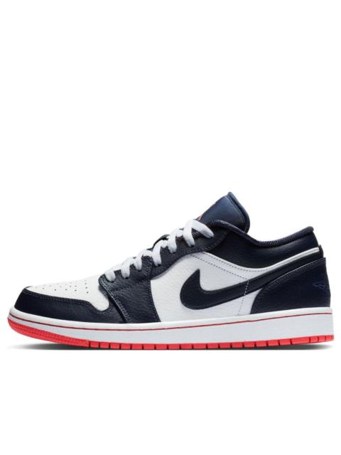 Jordan Air Jordan 1 Retro Low 'Obsidian Ember Glow' 553558-481 | REVERSIBLE