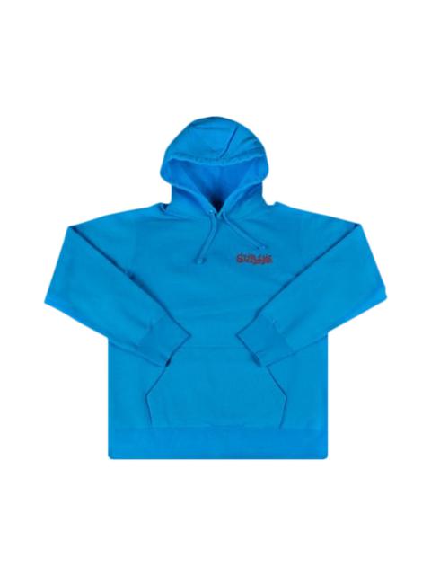 Supreme Supreme Portrait Hooded Sweatshirt 'Royal Blue' | REVERSIBLE