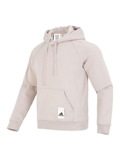 adidas Adidas LOUNGE FLEECE HOODIE 'Wonder Taupe' IA9341 | REVERSIBLE