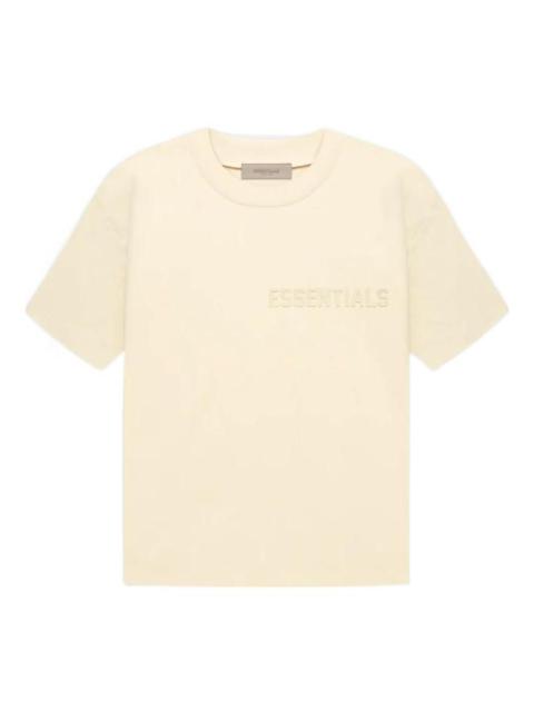 ESSENTIALS Fear of God Essentials FW22 Tee 'Egg Shell' FOG-FW22-820 ...