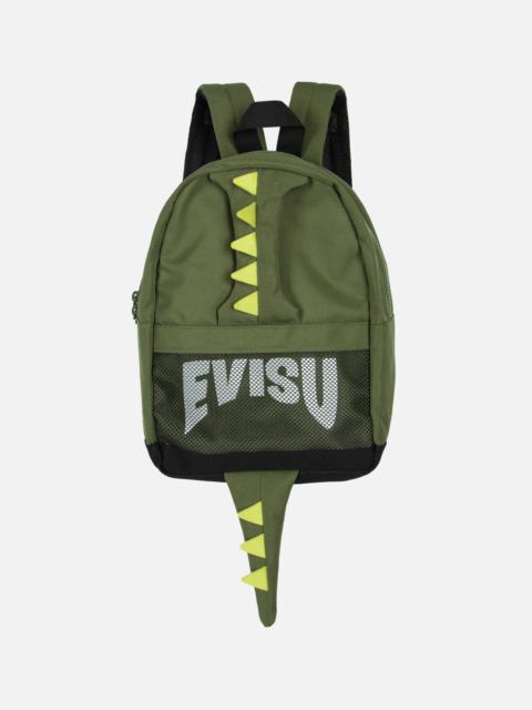 EVISU 3D SPIKES AND TAIL DINOSAUR BACKPACK | REVERSIBLE