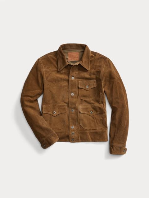 RRL by Ralph Lauren Roughout Suede Jacket | REVERSIBLE