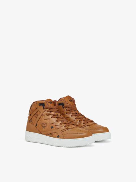 MCM Neo Terrain Hi Sneakers in Visetos | REVERSIBLE