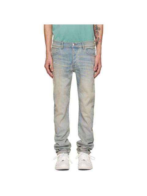 AMIRI Blue Stack Jeans | REVERSIBLE