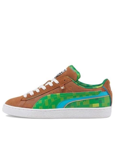 PUMA PUMA Minecraft x Suede 'Grass Block' 386290-01 | REVERSIBLE