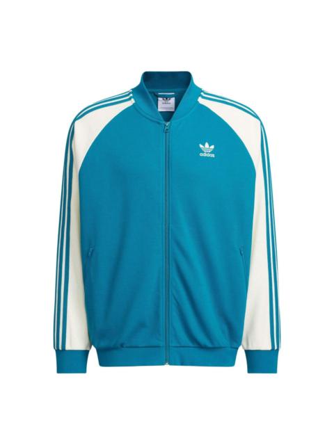 adidas adidas Originals Dkn Sst Jacket Asia Sizing 'Blue White' IX4241 ...
