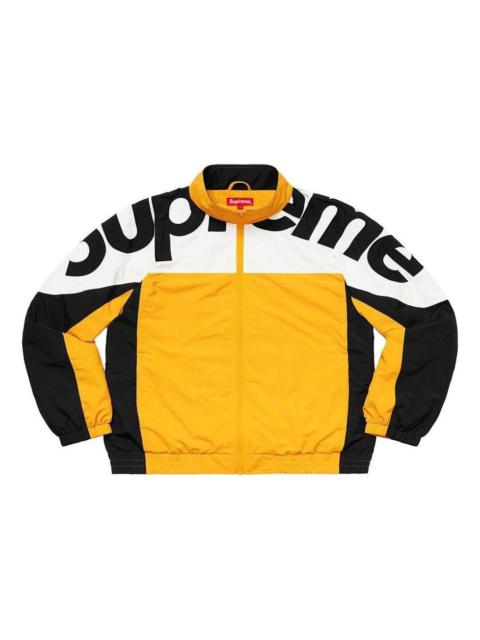 Supreme Supreme FW19 Week 1 Shoulder Logo Track Jacket 'Yellow' SUP ...