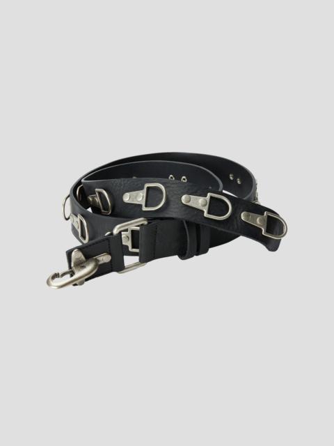 Thug Club FULL METAL LEATHER BELT | REVERSIBLE