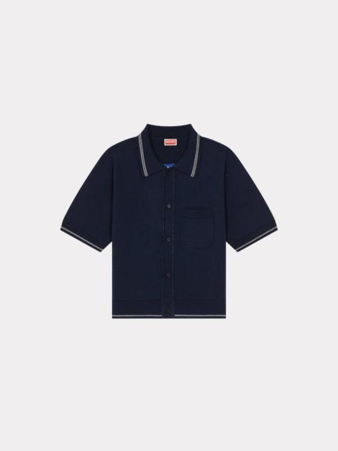 KENZO KENZO Target boxy polo cardigan | REVERSIBLE