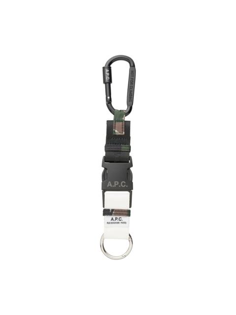 A.P.C. TREK KEY RING | REVERSIBLE