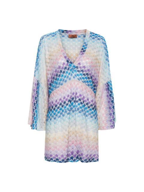 Missoni zig-zag knitted beach dress | REVERSIBLE Missoni zig-zag knitted beach dress | REVERSIBLE