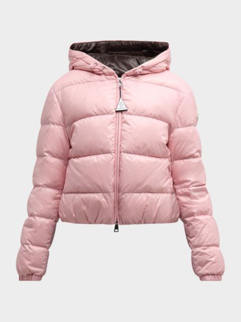 Moncler Bayard Short Puffer Jacket | REVERSIBLE
