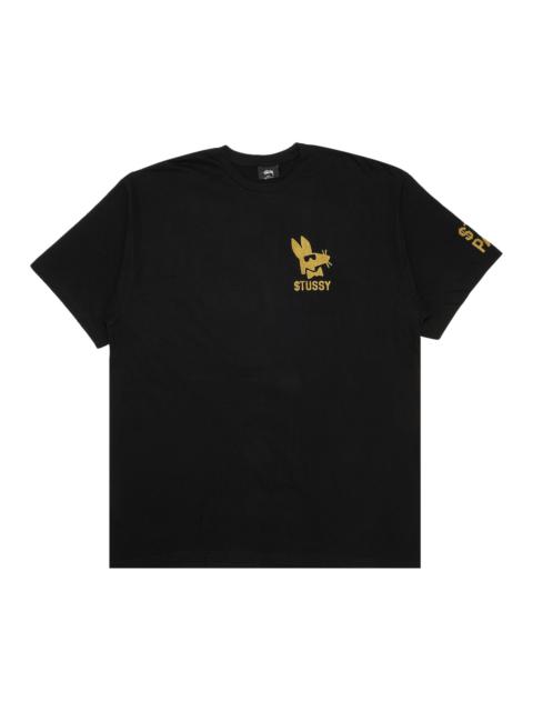 Stüssy Stussy Stay Paid Tee 'Black/Gold' | REVERSIBLE