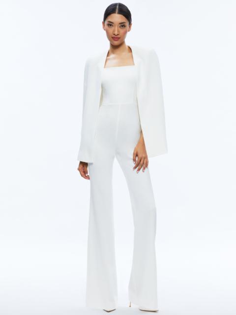 Alice + Olivia NOVA CAPE JUMPSUIT | REVERSIBLE