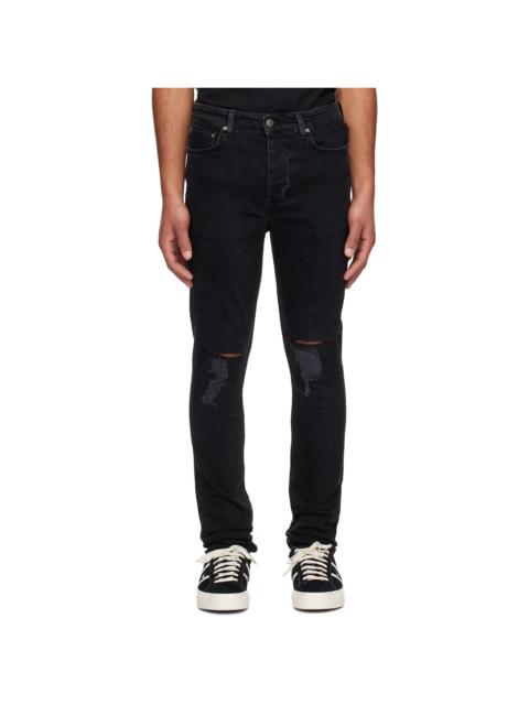 Ksubi Black Chitch Krow Krushed Jeans | REVERSIBLE