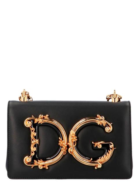 Dolce & Gabbana Dg Girls Crossbody Bags Black | REVERSIBLE