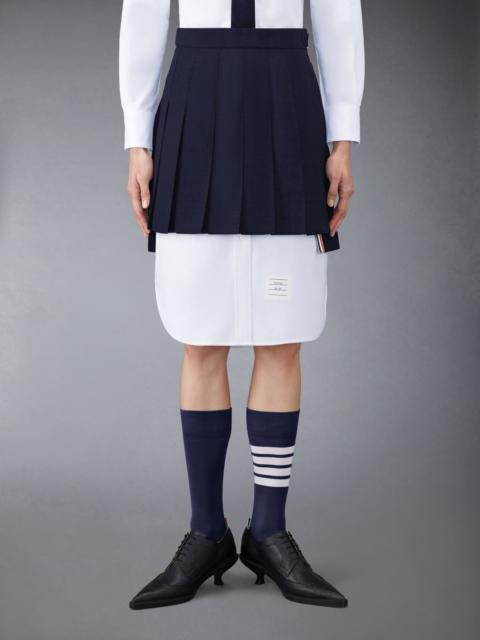 Thom Browne School Uniform pleated skirt | REVERSIBLE