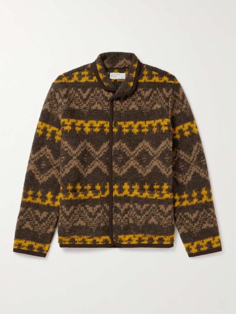 Universal Works Fair Isle Wool-Blend Jacket | REVERSIBLE