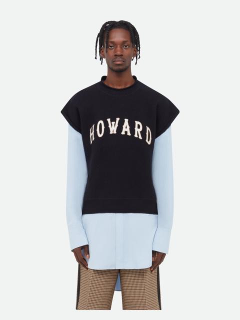 WALES BONNER Howard Knit Vest | REVERSIBLE