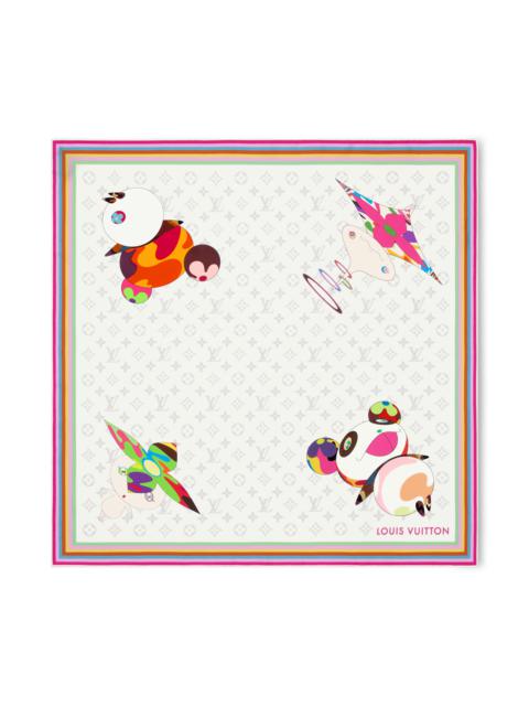 Louis Vuitton LV x TM Monogram Superflat Characters Square 70 | REVERSIBLE