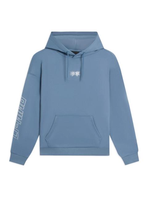 Li-Ning Li-Ning Embroidered Logo Hoodie 'Blue' AWDSB19-5 | REVERSIBLE