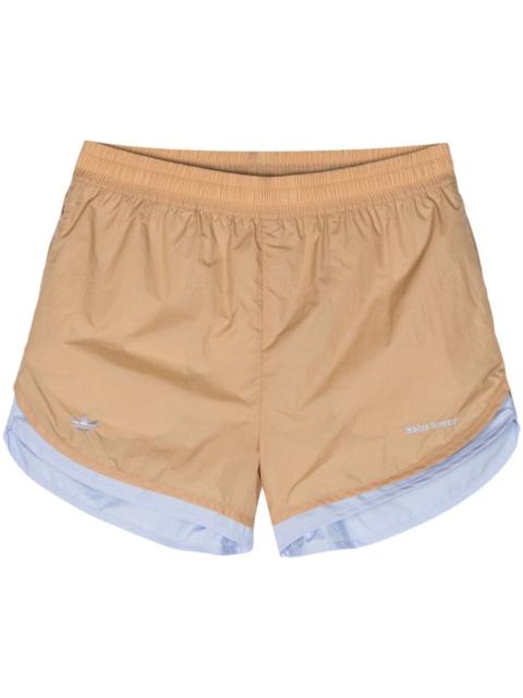 adidas x Wales Bonner layered track shorts | REVERSIBLE